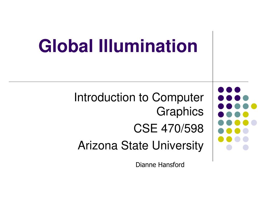 PPT - Global Illumination PowerPoint Presentation, free download - ID ...