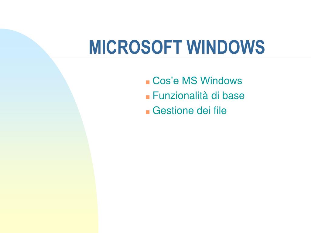 PPT - MICROSOFT WINDOWS PowerPoint Presentation, free download - ID:812013
