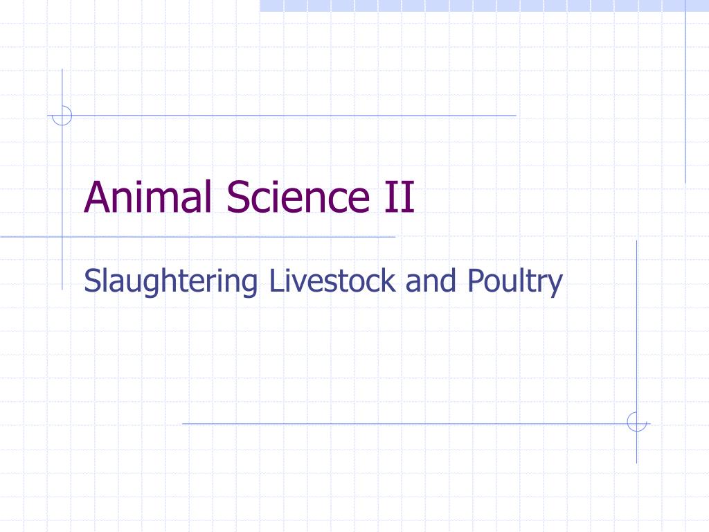 PPT - Animal Science II PowerPoint Presentation, free download - ID:813048