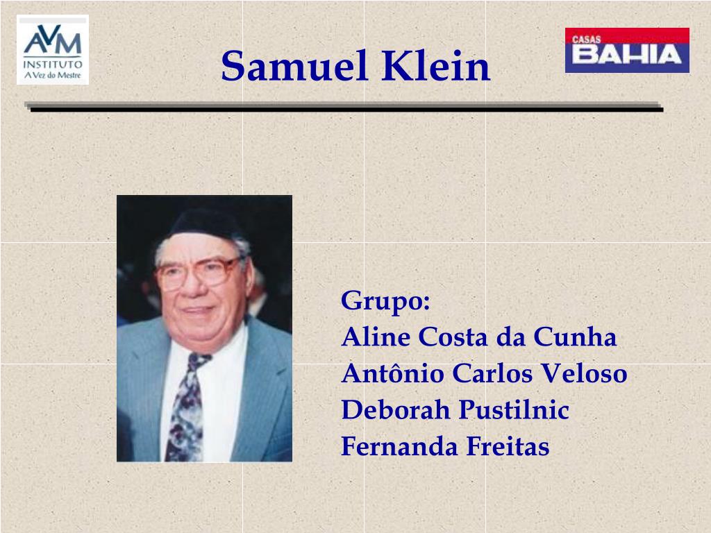 PPT - Samuel Klein PowerPoint Presentation, free download - ID:814815