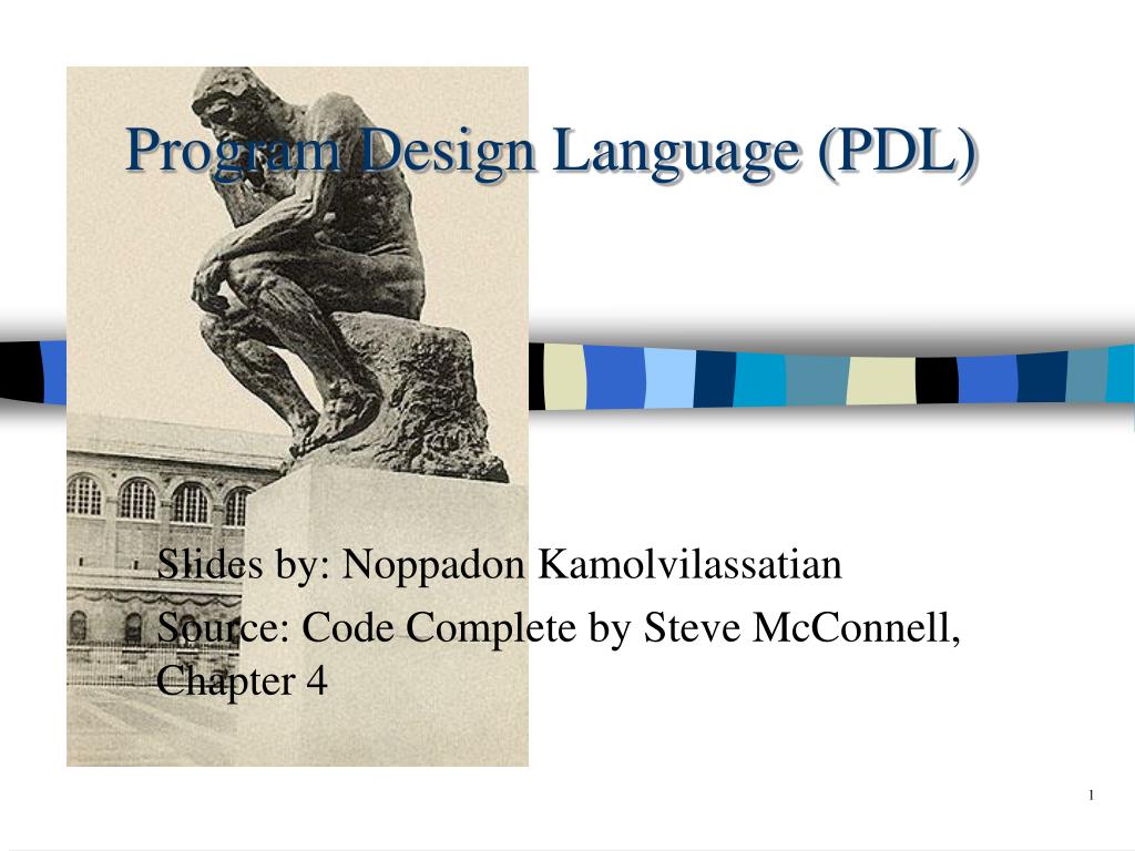 PPT - Program Design Language (PDL) PowerPoint Presentation, free ...