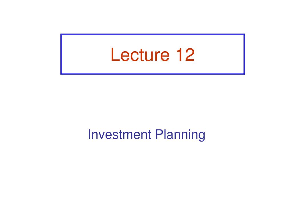 PPT - Lecture 12 PowerPoint Presentation, free download - ID:816227