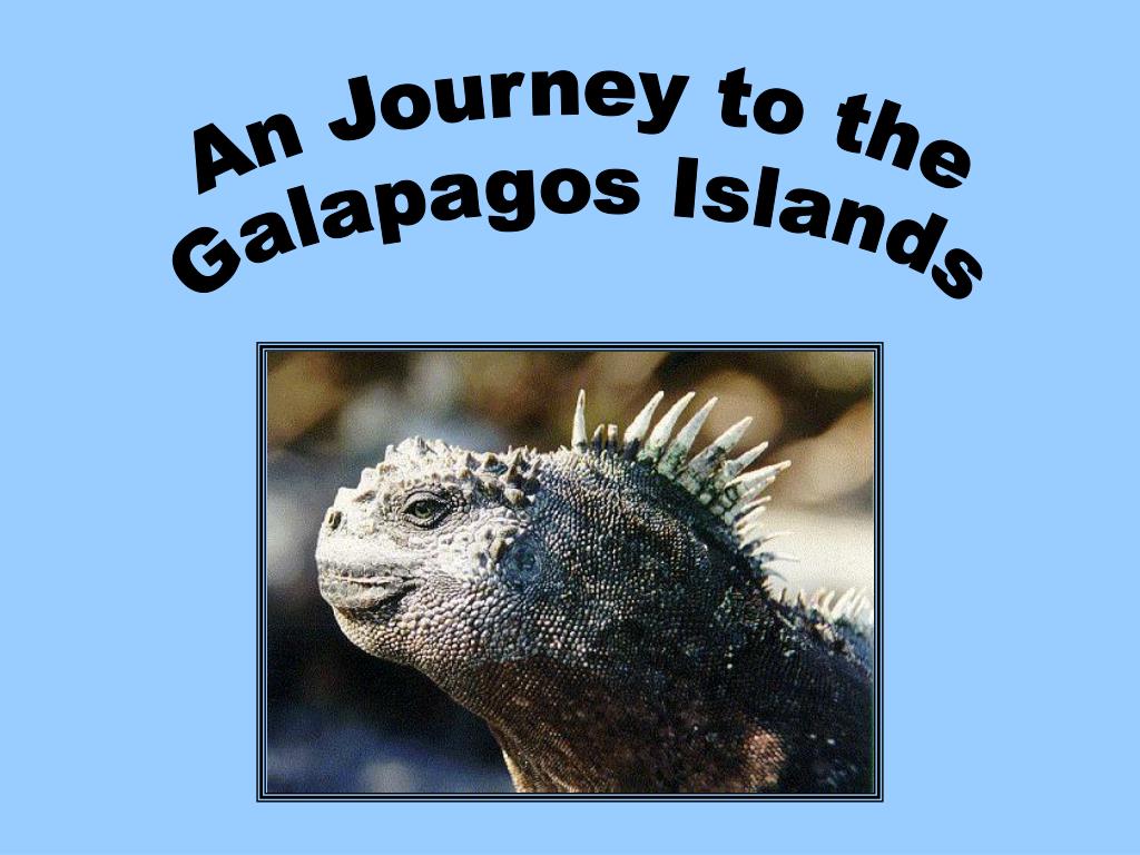 PPT - An Journey to the Galapagos Islands PowerPoint Presentation, free ...