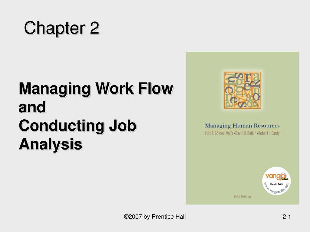 PPT - Managing Work Flow and Conducting Job Analysis PowerPoint ...