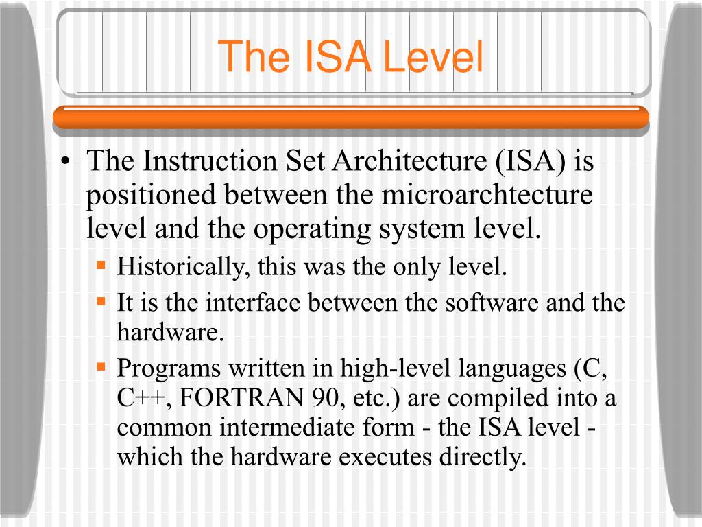PPT - The ISA Level PowerPoint Presentation, free download - ID:819431