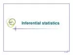 PPT - Inferential Statistics: Parameter Estimation PowerPoint ...