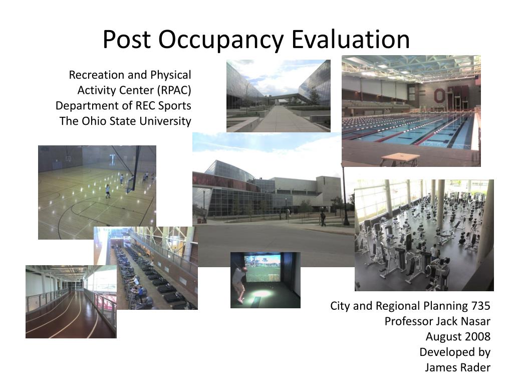 PPT - Post Occupancy Evaluation PowerPoint Presentation, free download ...