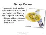 PPT - Introduction to Storage Devices PowerPoint Presentation, free ...