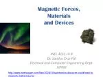 PPT - MAGNETIC MATERIALS PowerPoint Presentation, free download - ID ...