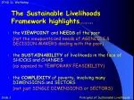 PPT - Sustainable Livelihoods (SL) PowerPoint Presentation, free ...