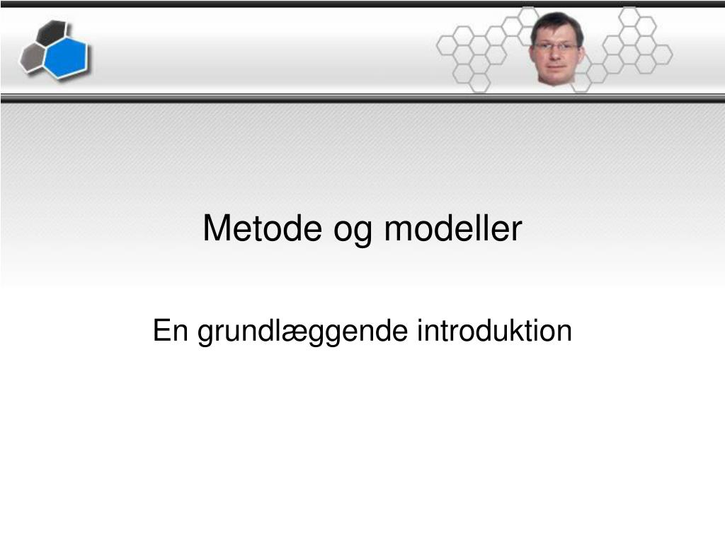 PPT - Metode og modeller PowerPoint Presentation, free download - ID:824017