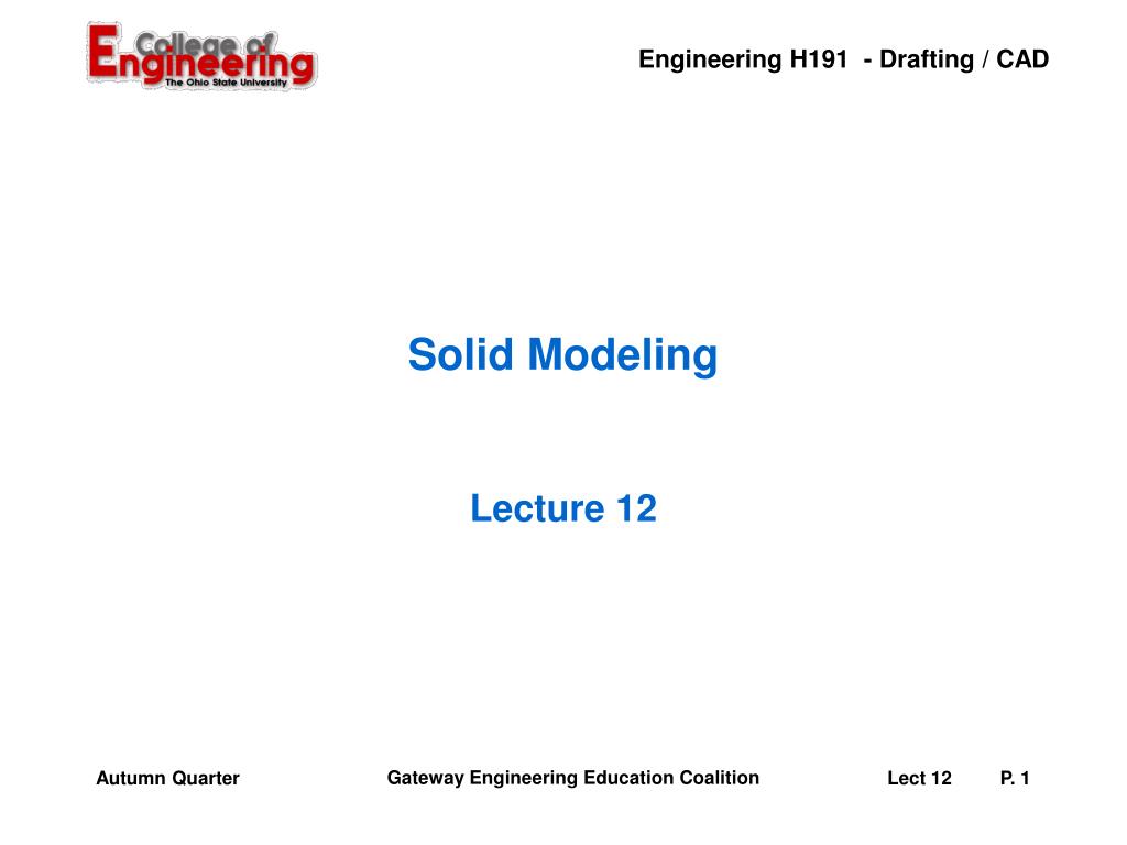 PPT - Solid Modeling PowerPoint Presentation, free download - ID:824553