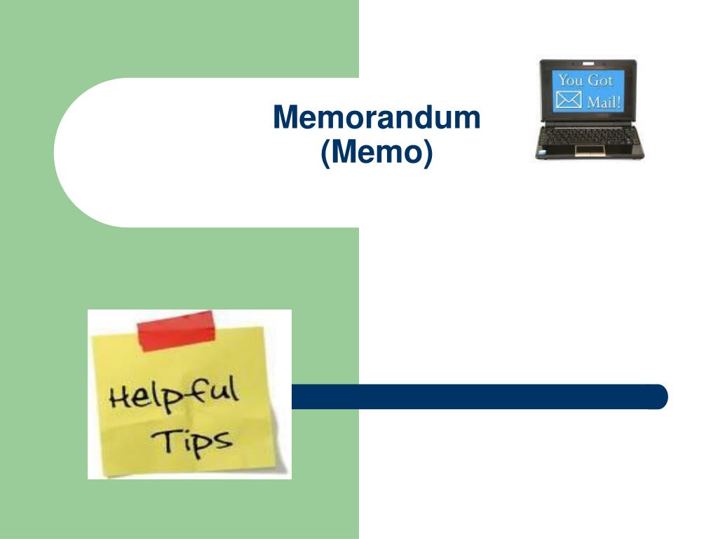 PPT - Memorandum (Memo) PowerPoint Presentation, free download - ID:824764