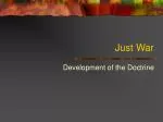 PPT - The Just War Tradition PowerPoint Presentation, free download ...