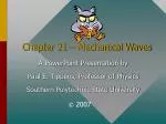 PPT - Mechanical Waves PowerPoint Presentation, free download - ID:2163433