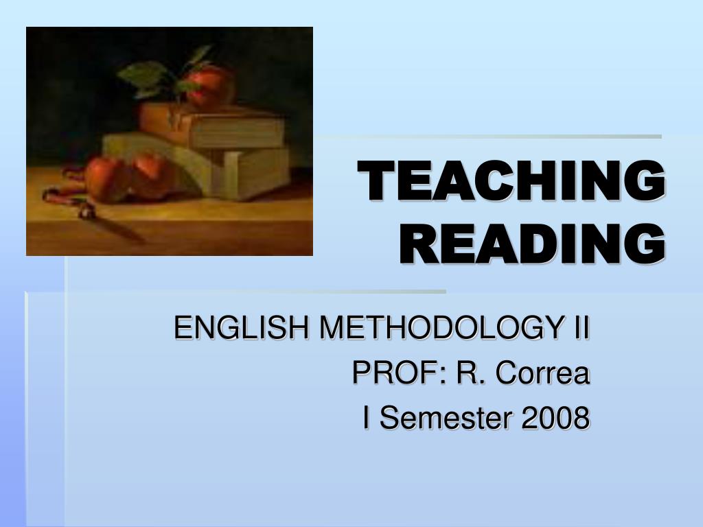 PPT - TEACHING READING PowerPoint Presentation, free download - ID:826843