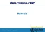 PPT - Basic Principles of GMP PowerPoint Presentation, free download ...