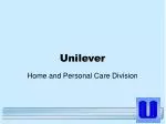 PPT - ABOUT UNILEVER PowerPoint Presentation, free download - ID:9445953