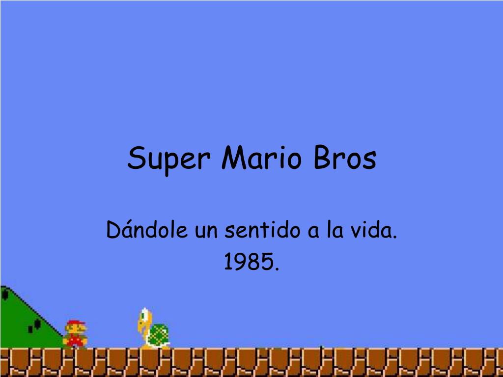PPT - Super Mario Bros PowerPoint Presentation, free download - ID:830337