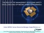 PPT - The Role of Human Performance Safety Training PowerPoint ...