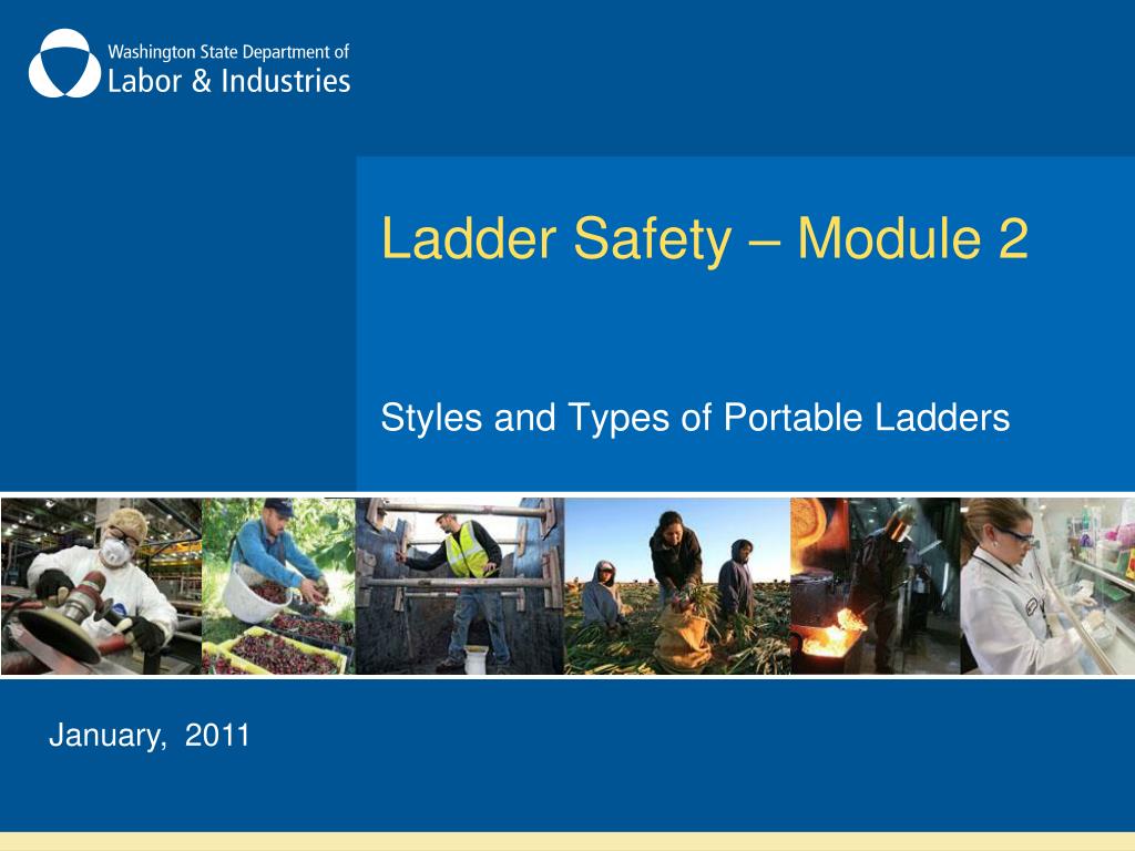 PPT - Ladder Safety – Module 2 PowerPoint Presentation, free download ...