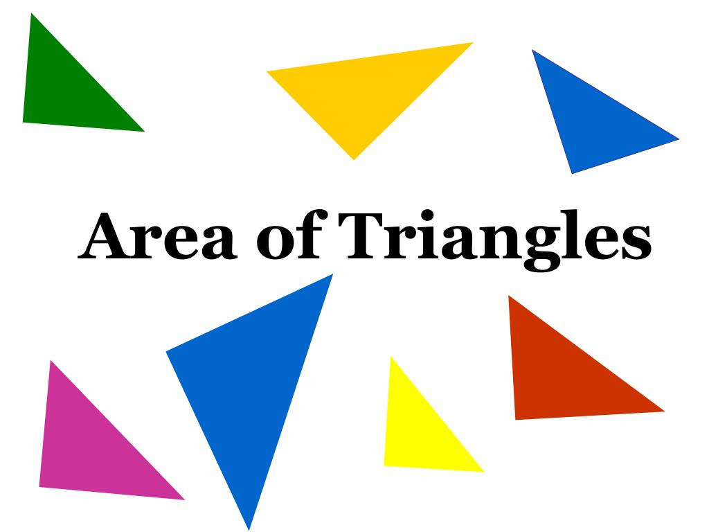 PPT - Area of Triangles PowerPoint Presentation, free download - ID:832420