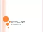 PPT - Lecture 19: Externalities & Health PowerPoint Presentation, free ...