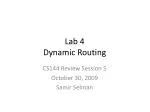PPT - Lecture 4: Dynamic routing protocols PowerPoint Presentation ...