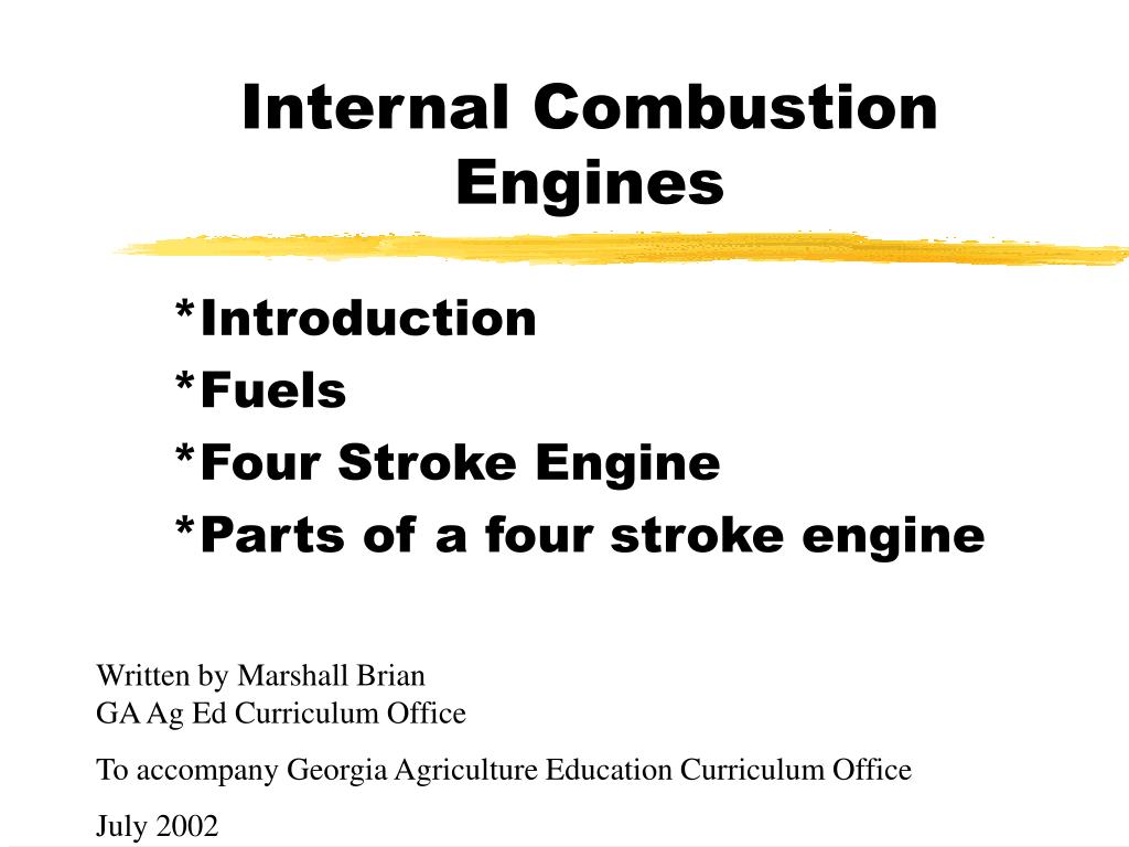 PPT - Internal Combustion Engines PowerPoint Presentation, free ...