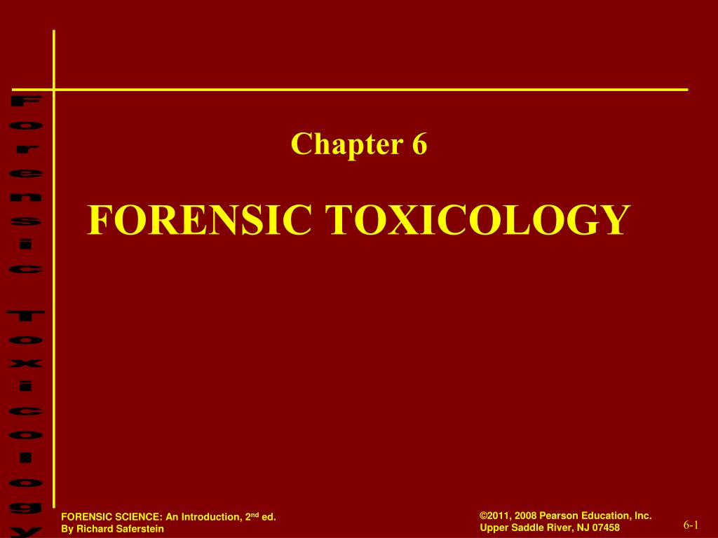 PPT - FORENSIC TOXICOLOGY PowerPoint Presentation, free download - ID ...