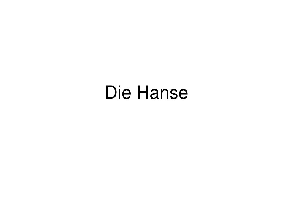 PPT - Die Hanse PowerPoint Presentation, free download - ID:842040