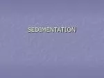 PPT - Sedimentation PowerPoint Presentation, free download - ID:1589719