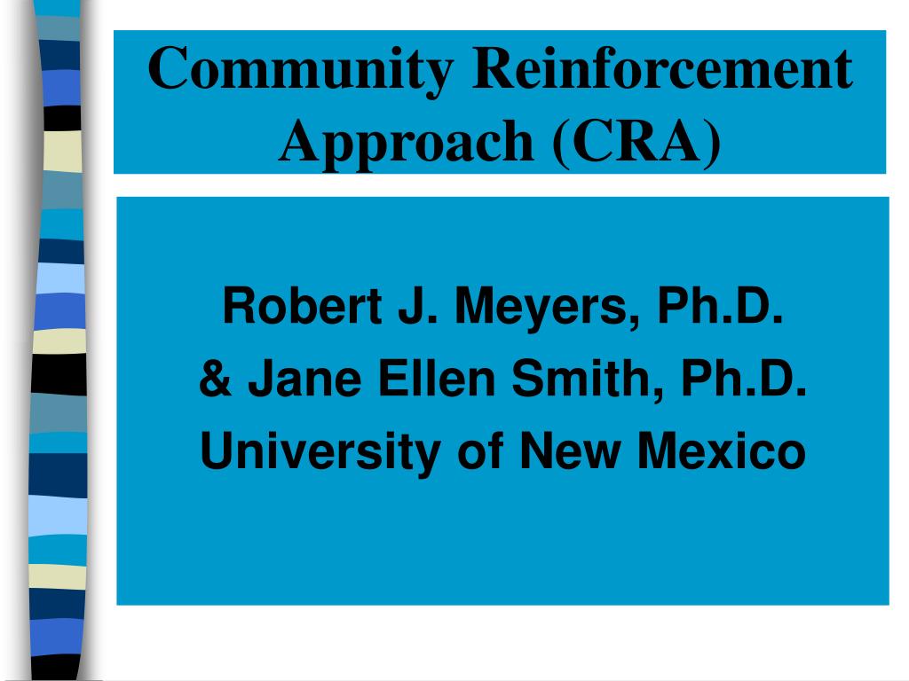 PPT - Community Reinforcement Approach (CRA) PowerPoint Presentation ...