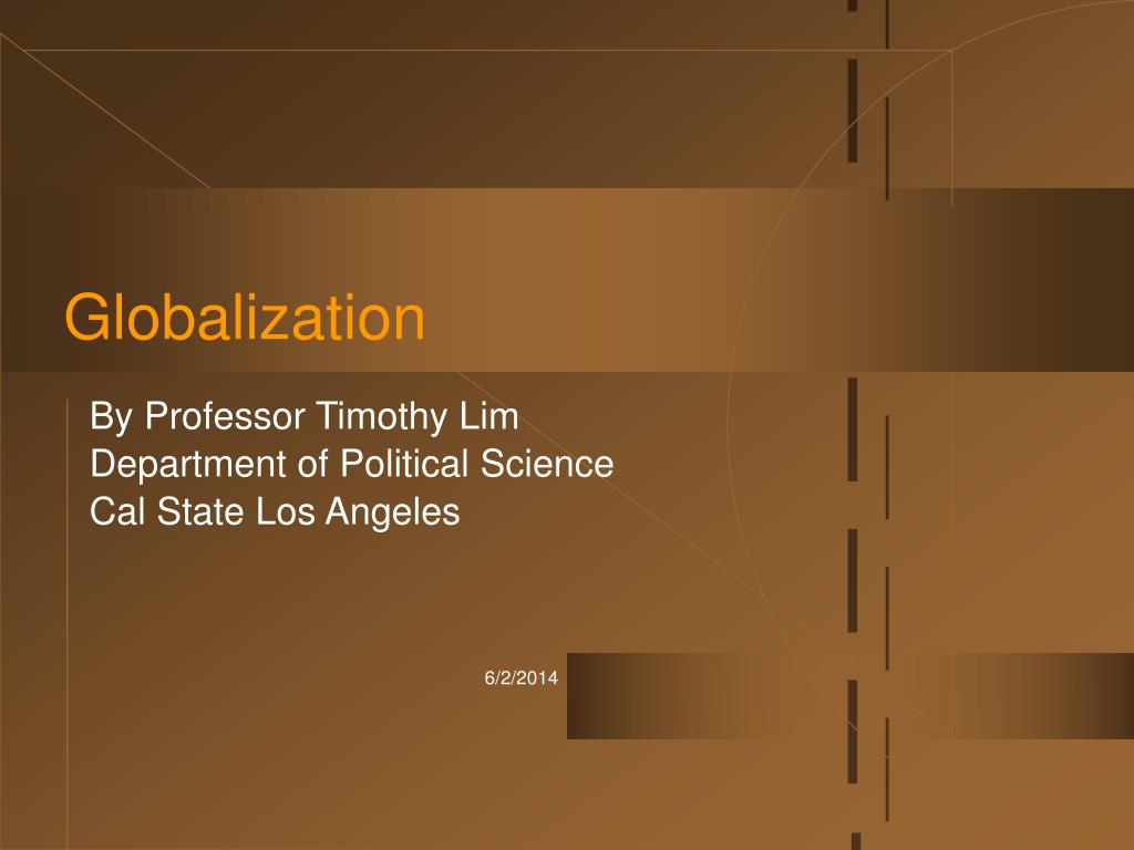PPT - Globalization PowerPoint Presentation, free download - ID:845855