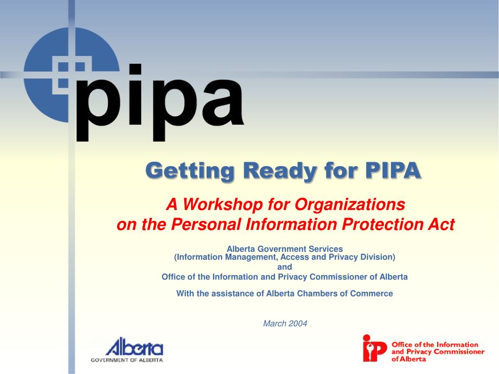 PPT - Getting Ready for PIPA PowerPoint Presentation, free download ...