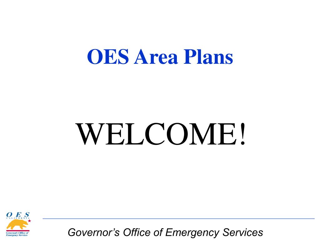 PPT - Comprehensive Overview of Area Plans and Emergency Response ...