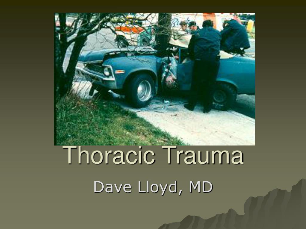 PPT - Thoracic Trauma PowerPoint Presentation, free download - ID:849124