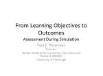 PPT - Linking assessment to learning objectives PowerPoint Presentation ...
