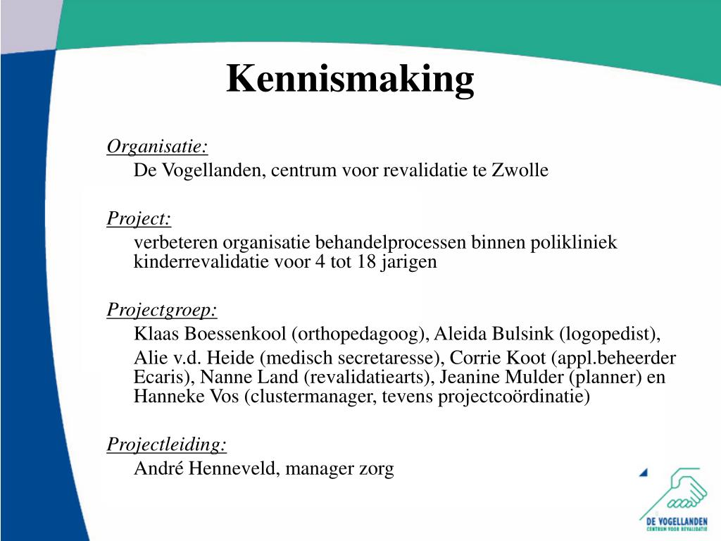 PPT - Kennismaking PowerPoint Presentation, free download - ID:849239