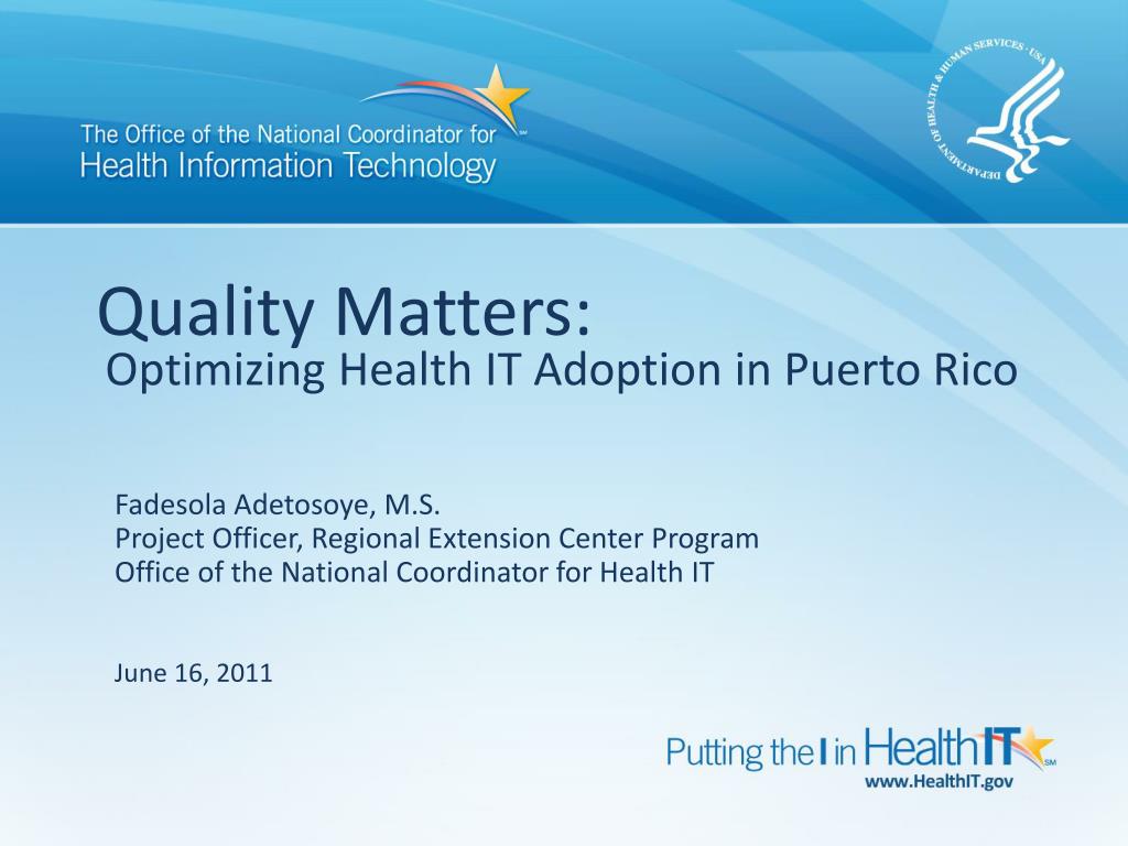 PPT - Quality Matters: PowerPoint Presentation, free download - ID:849440