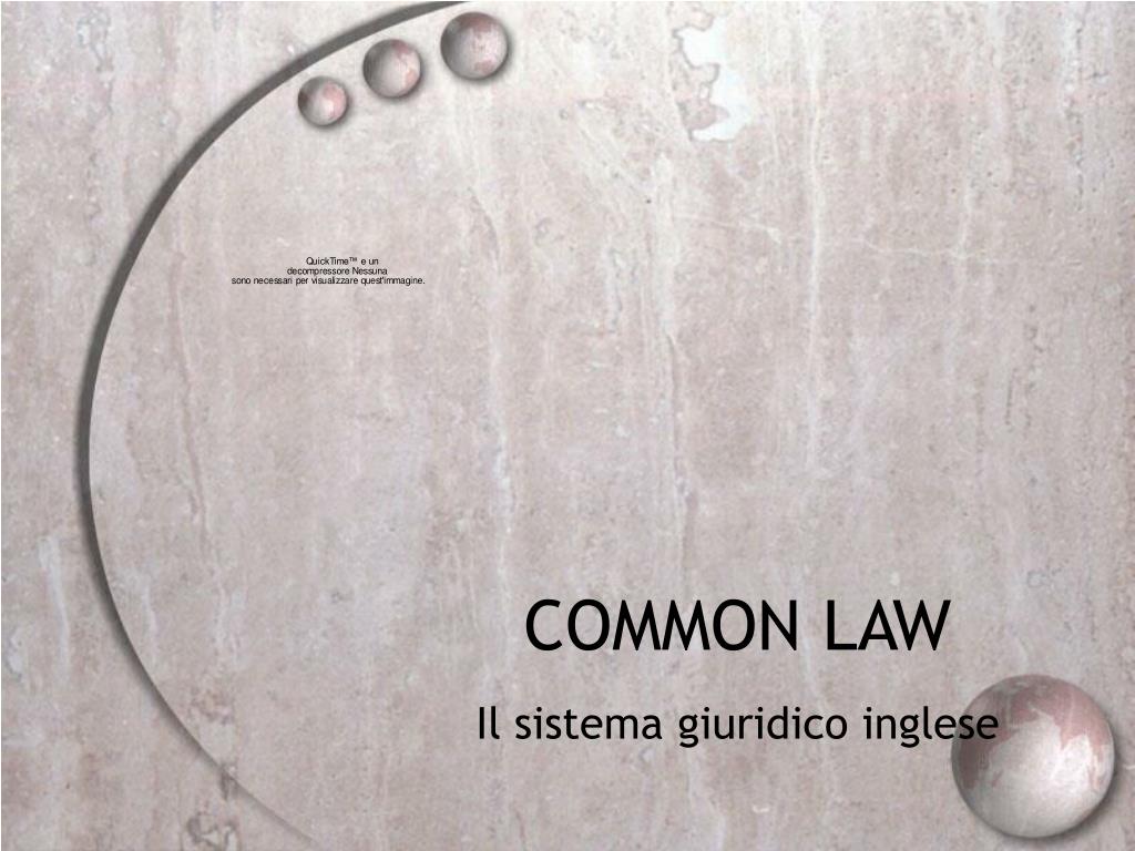 PPT - COMMON LAW PowerPoint Presentation, free download - ID:852252