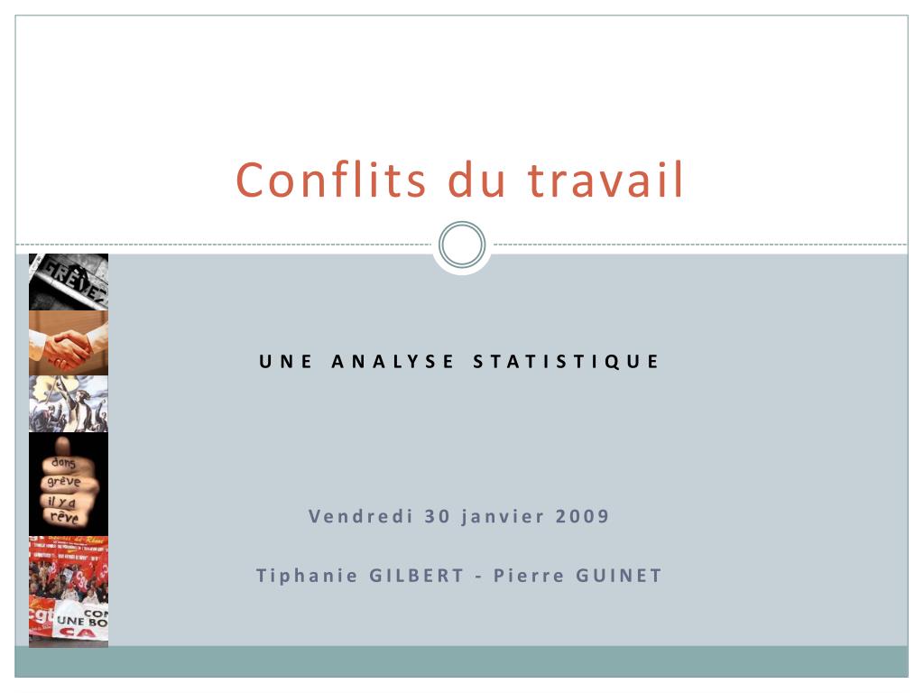 PPT - Conflits du travail PowerPoint Presentation, free download - ID ...