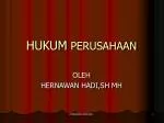 PPT - HUKUM PERUSAHAAN PowerPoint Presentation, free download - ID:4563732