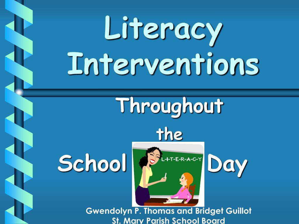 PPT - Literacy Interventions PowerPoint Presentation, free download ...