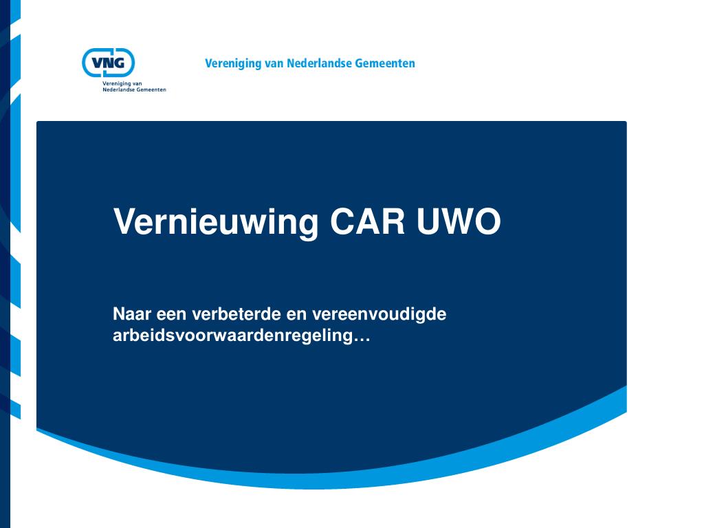 PPT - Vernieuwing CAR UWO PowerPoint Presentation, free download - ID ...