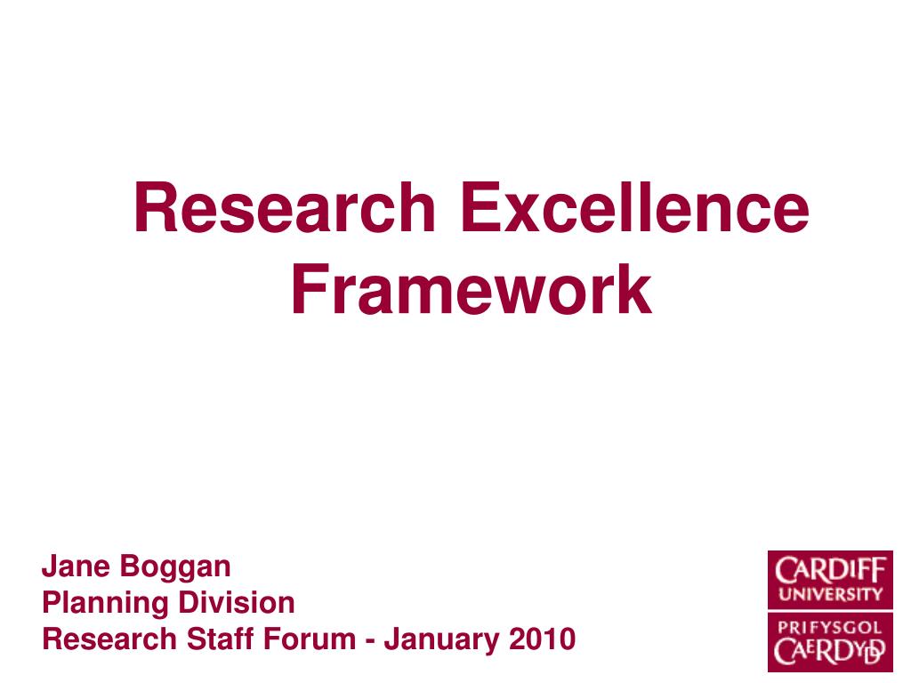 PPT - Research Excellence Framework PowerPoint Presentation, free ...
