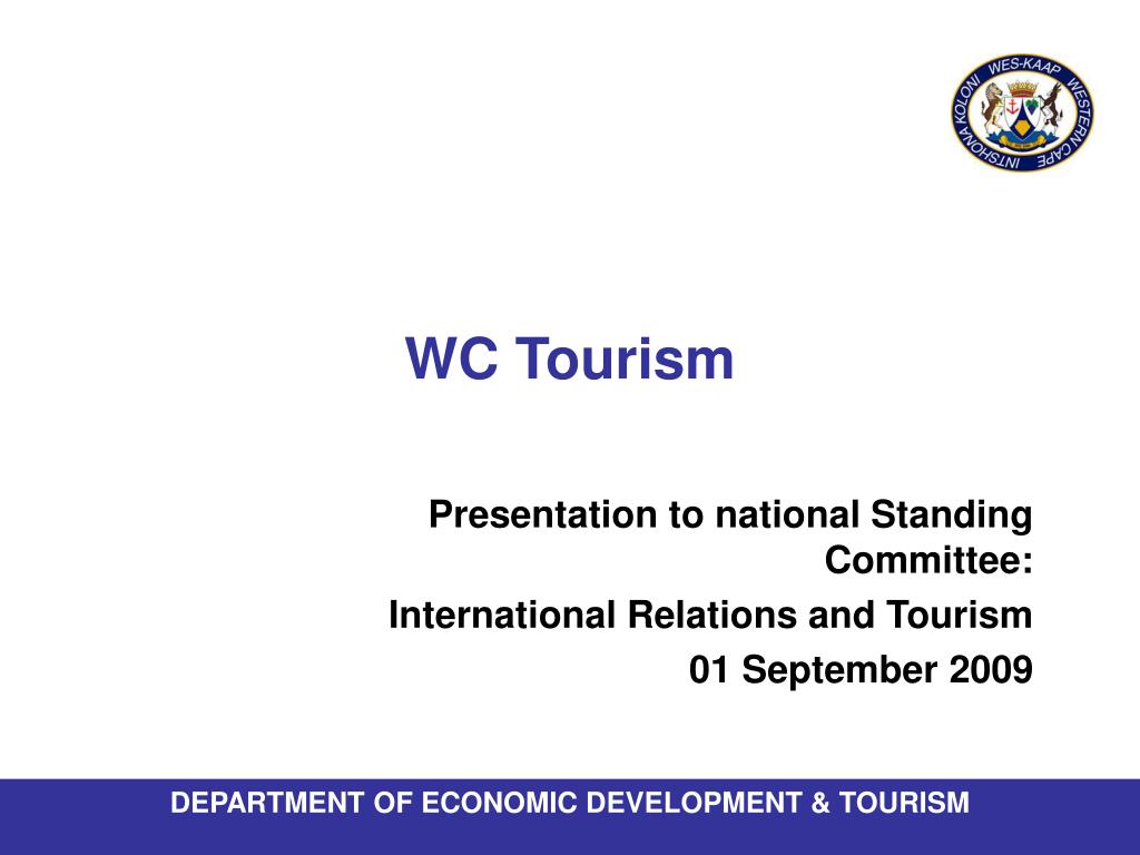 PPT - WC Tourism PowerPoint Presentation, free download - ID:865806