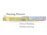 PPT - NURSING PROCESS/ DOCUMENTATION PowerPoint Presentation, free ...