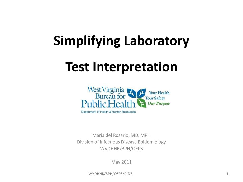 PPT - Simplifying Laboratory Test Interpretation PowerPoint ...