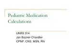 PPT - Introduction to Medication Calculations for Pharmacology Students ...